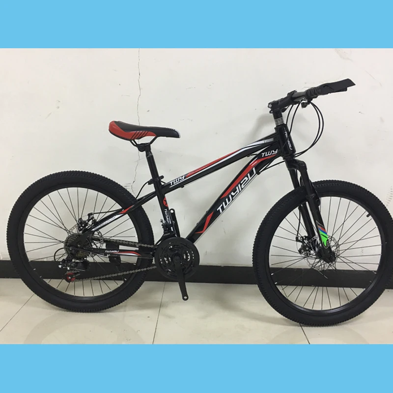 Mountain bike 24 polegadas 26 polegadas aço absorção de choque 21 ...