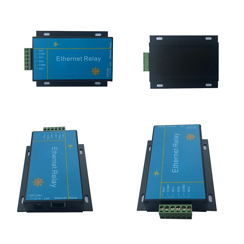 2 way Ethernet network relay module IP controller intelligent household ...