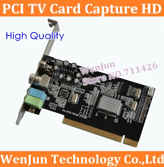 High Quality PCI TV card TV CARD CAPTURE HD real time compression TV ...