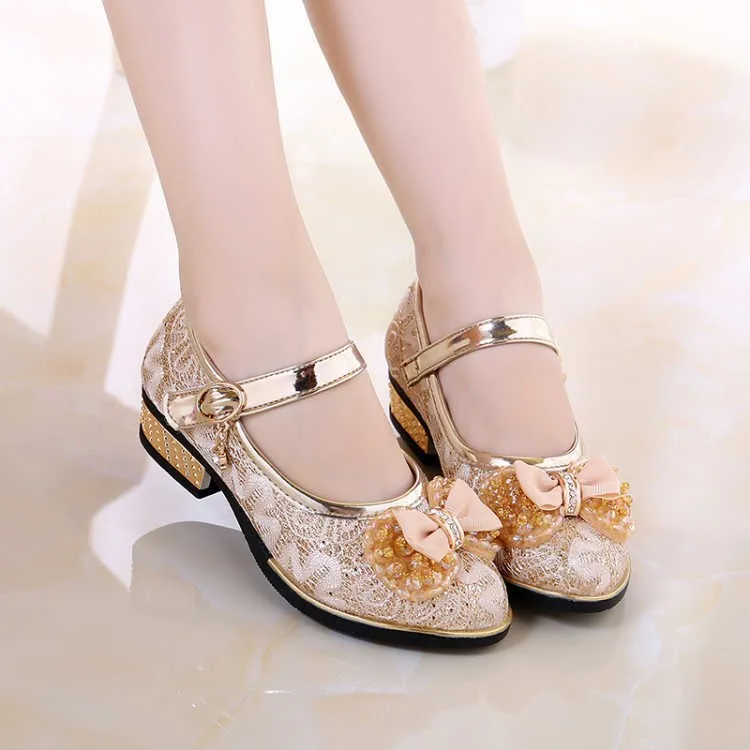 Gold Dress Shoes For Girls