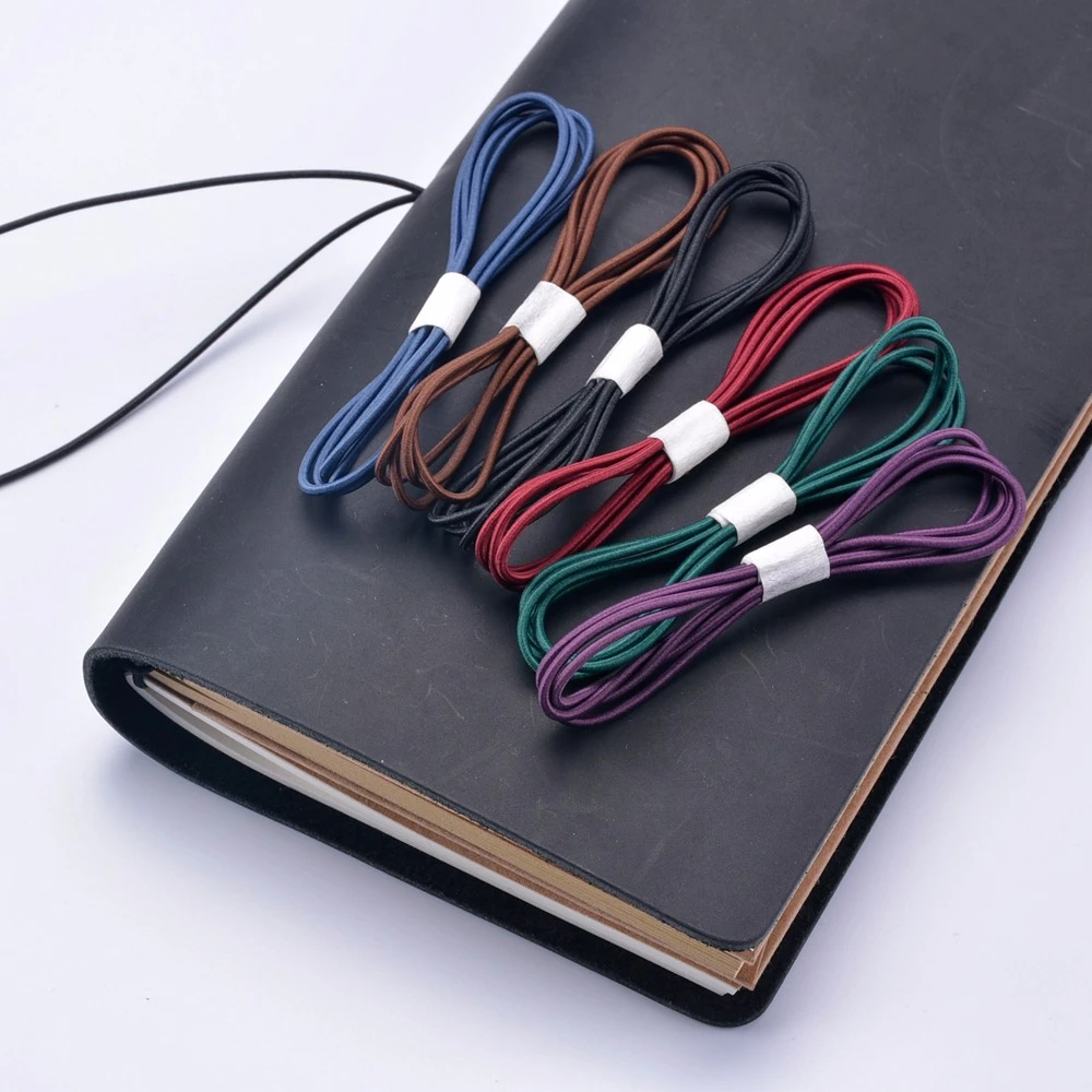 10 Piece A Set Repair Elastic Rubber Band For Leather Notebook ...