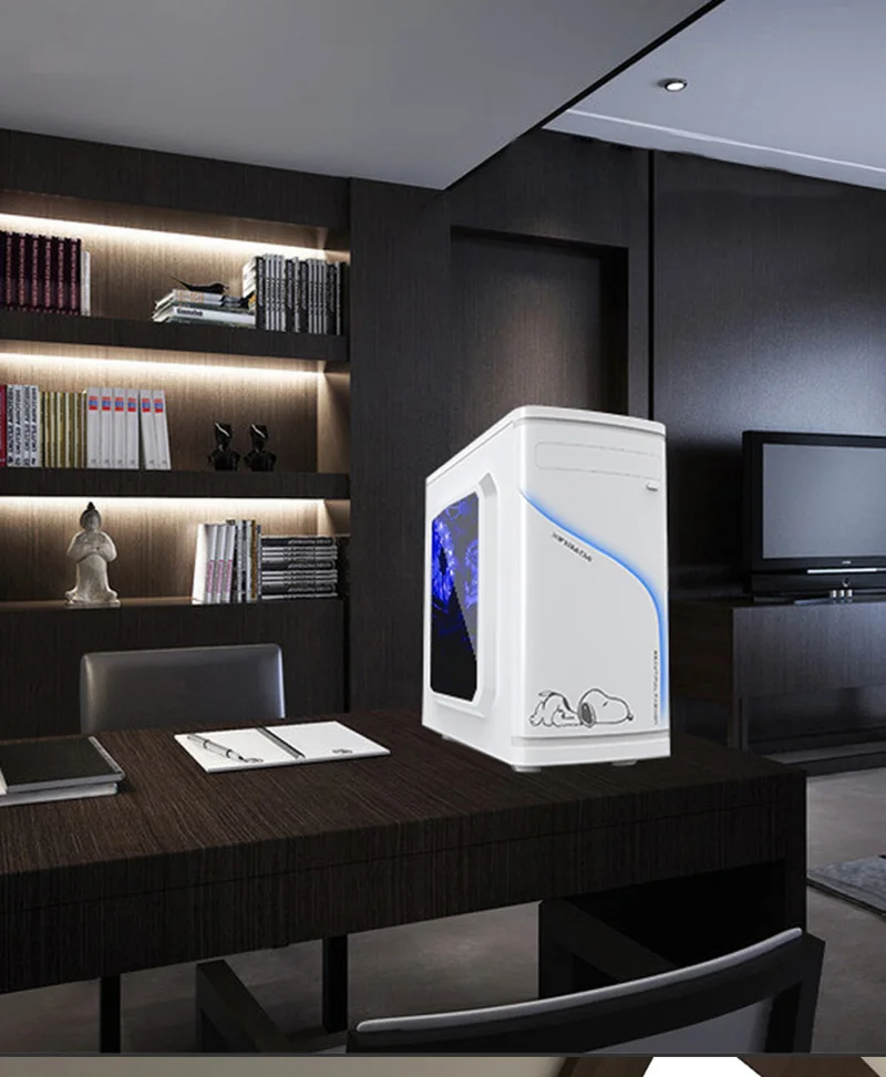 Space cabinet gaming PC computer Case For mATX motherboards Vertical ...