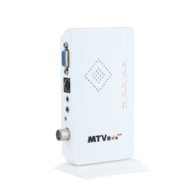 Portable CRT LCD TV Box 1080P Analog TV Tuner Box / CRT monitor Digital ...