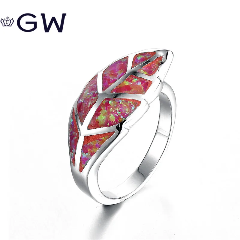 Autumn Leaves Women Ring 100% 925 Sterling Silver Jewelry Best Casual ...