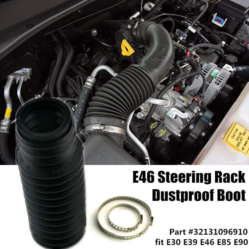 Car-Steering-Rack-Rubber-Boot-Dustproof-Cover-Replacement-32131096910 ...