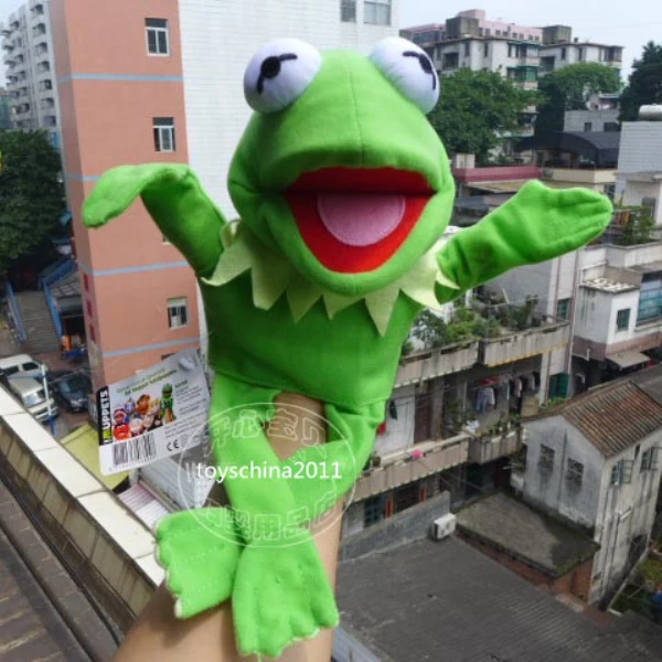 Kermit the Frog 8” flexible marionette style figure Toys Dolls & Action ...