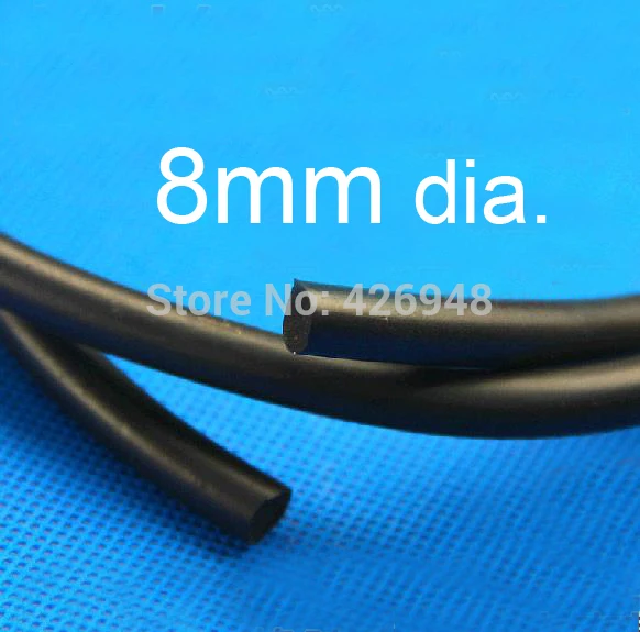 New 8mm diameter Fluoride rubber O Strip FKM Viton circle Round seal ...