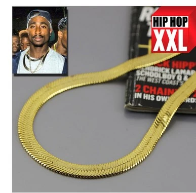 Tupac Gold Chains High Quality 2pac Fashion Jewelr 2pac Necklace ...