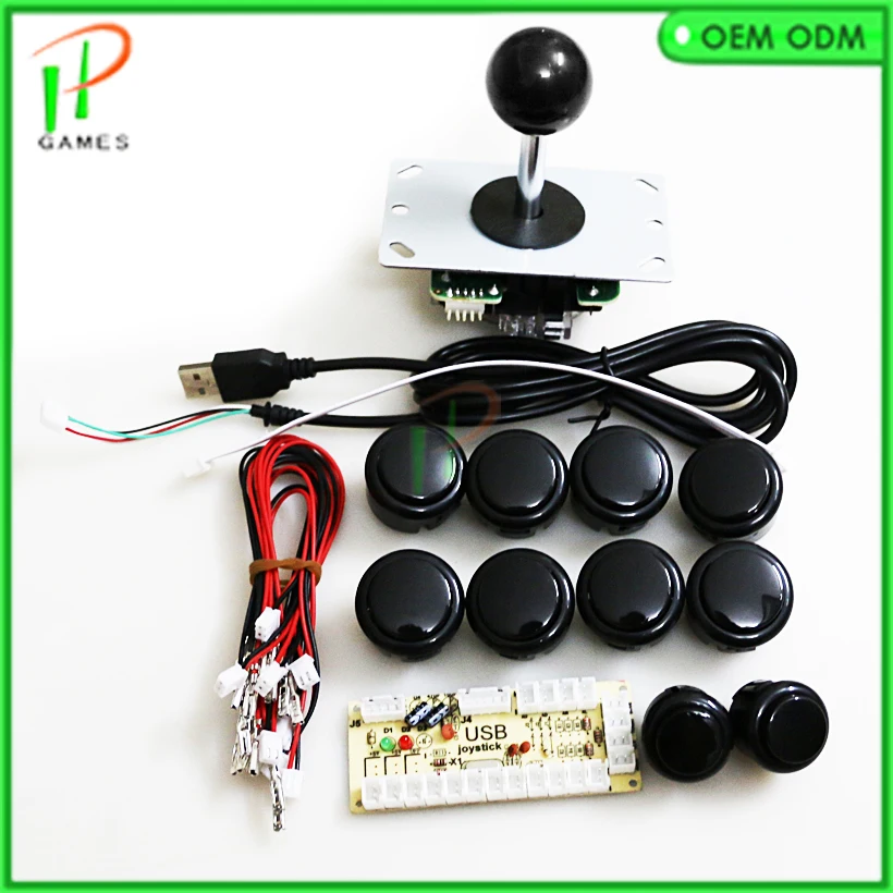 Diy 아케이드 조이스틱 키트 제로 지연 아케이드 diy 키트 usb 인코더 pc 아케이드 sanwa 조이스틱|diy arcade joystick|arcade sanwa ...