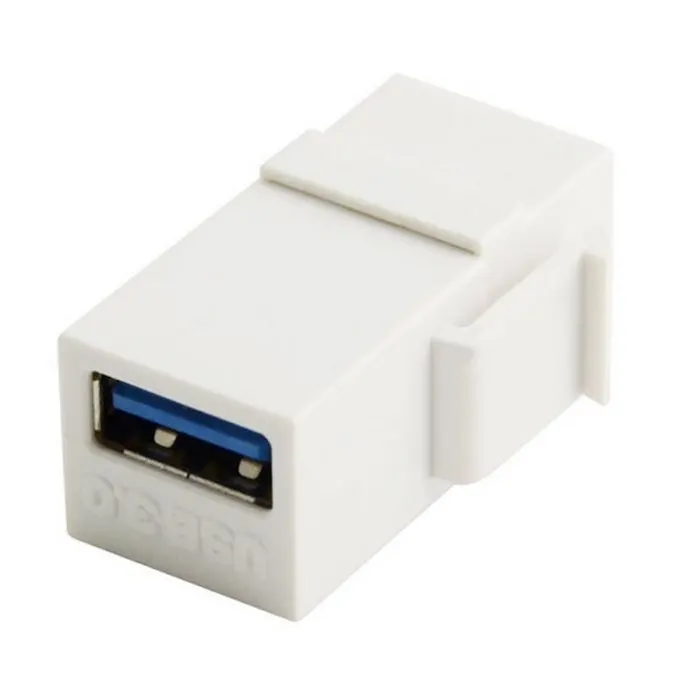 USB 3.0 A Female to A Female Extension Keystone Jack Coupler Adapter ...