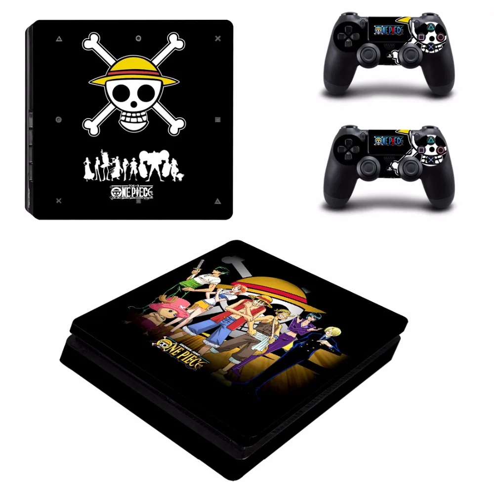 One Piece PS4 Slim Skin Sticker for Dualshock 4 Controllers ...