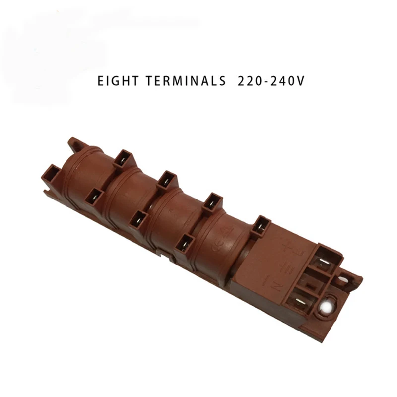 Gas geyser AC 220V Eight spark Plug terminals Pulse igniter for boiler