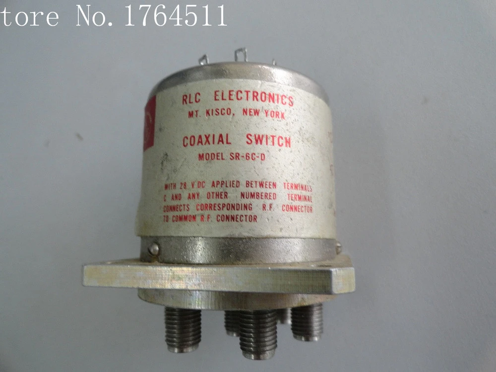 [SA] RLC SR 6C D DC 18GHZ single pole six throw RF switch 28V|rf modul ...