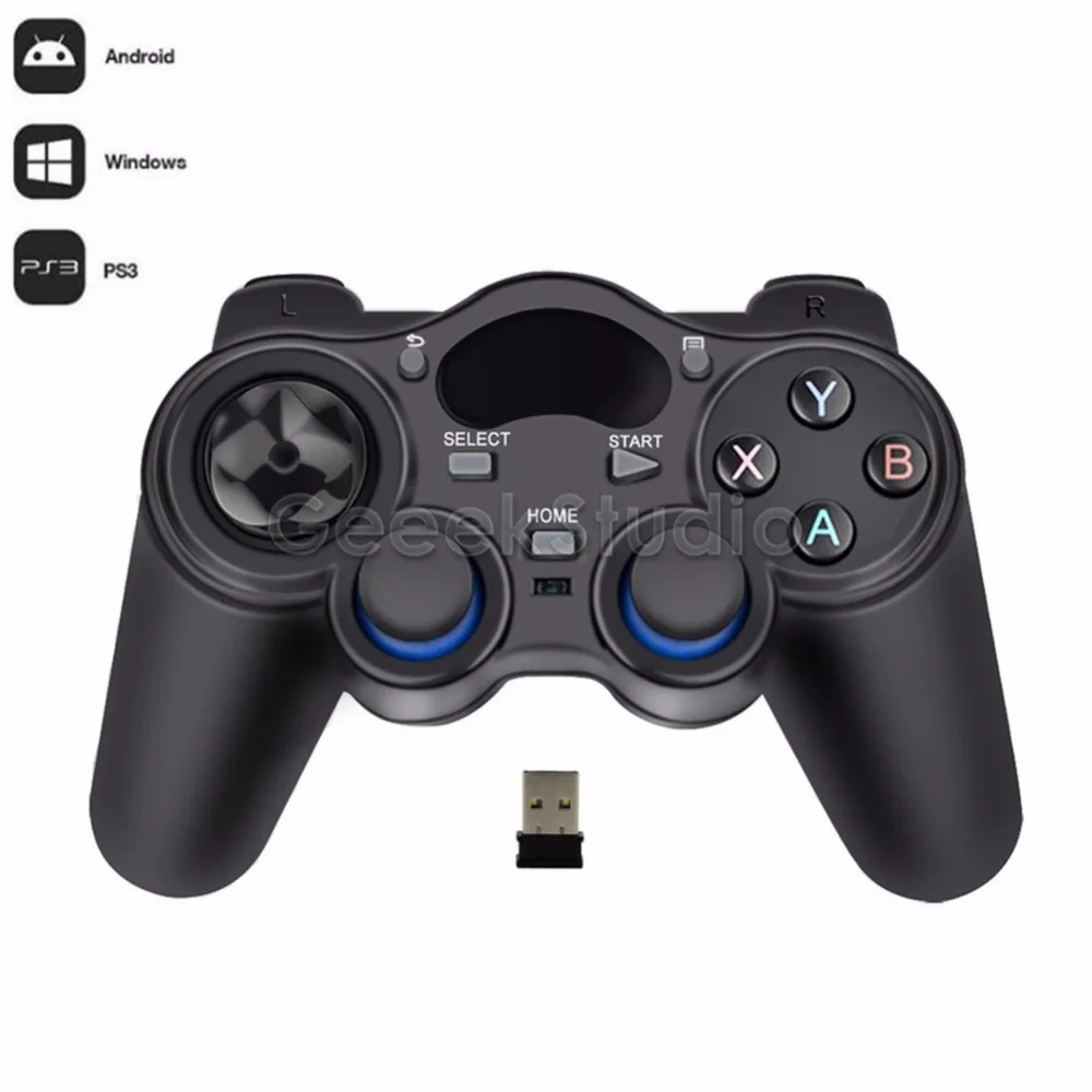 Nueva 2.4 GHz Wireless Game Controller Gamepad para PC, Raspberry Pi ...