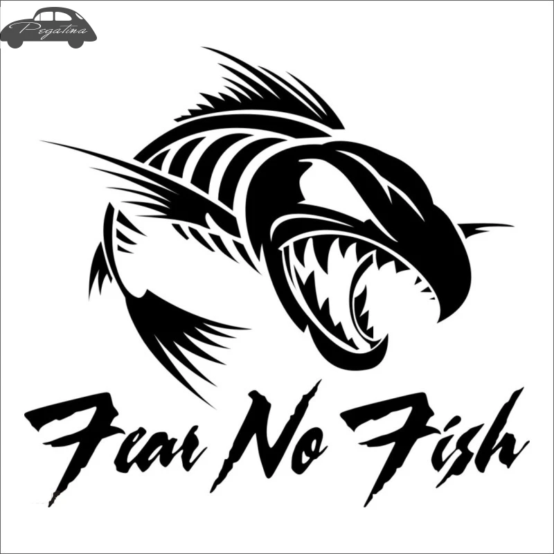 Fishing Skull Hunter Fishing Car Boat Sticker Fish Decal Posters Wall ...