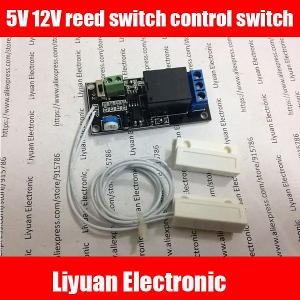 5pcs Magnetic Relay Module / 5v12v Reed Switch Control Switch ...