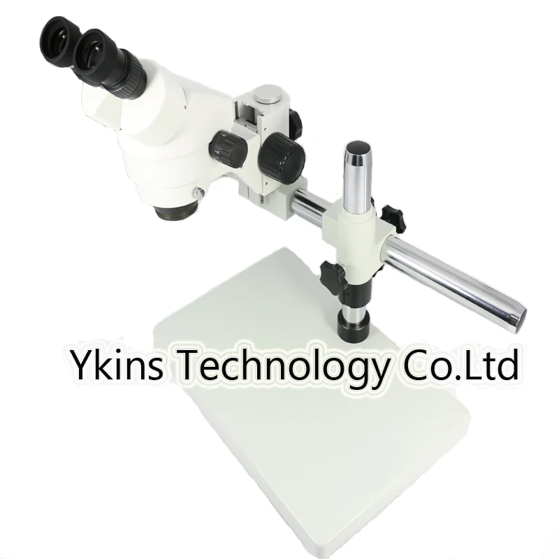 Binocular stereo microscope Industrial microscope 7 45X Continuous zoom ...