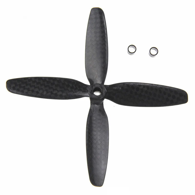 2 Pairs 4028 4*2.8 Carbon Fiber Mini Propeller Prop 4 Inch CW CCW ...