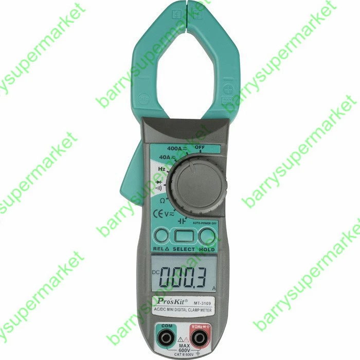 Brand Proskit Mt-3109 Ac Dc Current Digital Clamp Meter Multimeter Current Frequency Capacitance ...