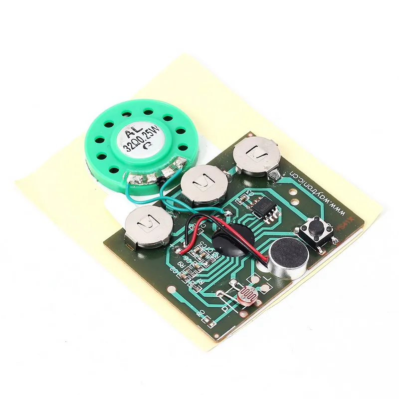 30S 30secs Photosensitive Sound Voice Audio Music Recordable Recorder ...