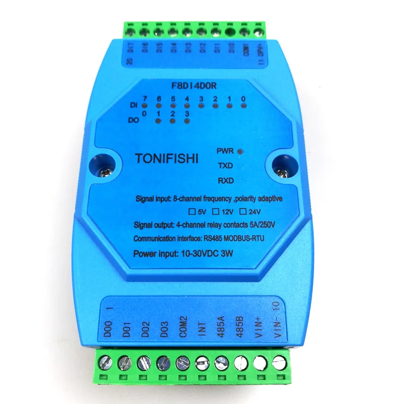 8di4dor 8-channel Switch/frequency/counter Isolated Input, 4-way Relay ...