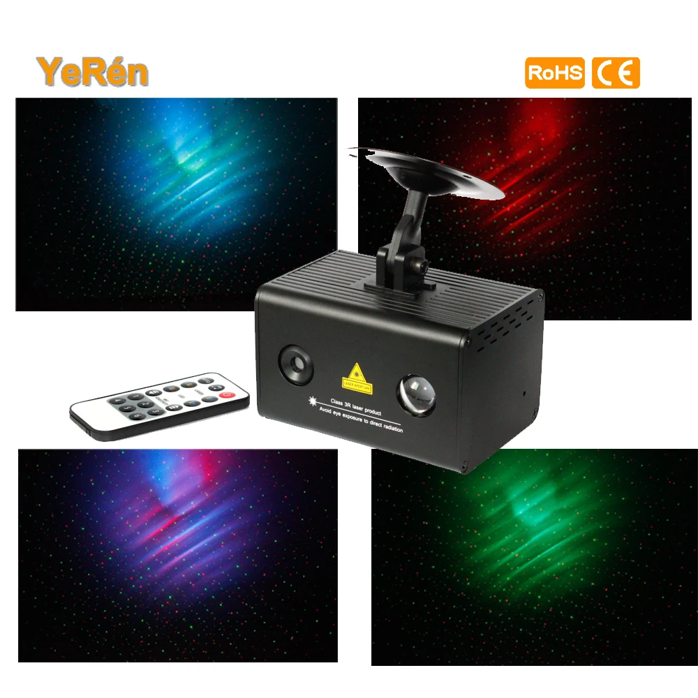 Remote Control Led Laser Light Laser Star Projector Show Led Lamp plug ...