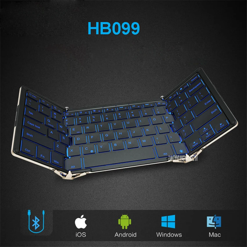 Folding Wired Keyboard Hb099 Andrews Flat-panel Mobile Phone Notebook ...