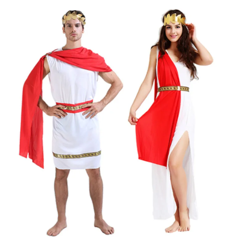Men Women Boy Girl Greek Roman Cosplay Costume Grecian Goddess God ...