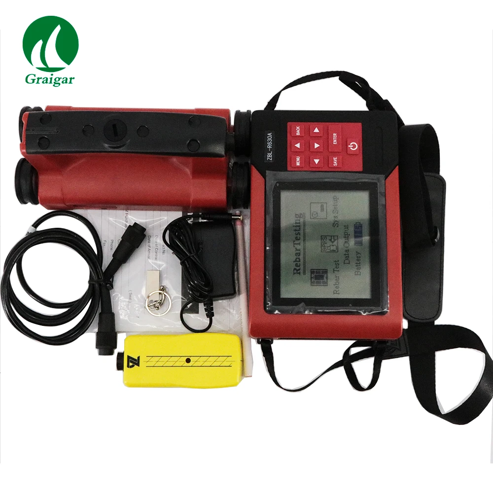 New Zbl-r630a Concrete Reinforcement Tester Rebar Locator Rebar Locator ...