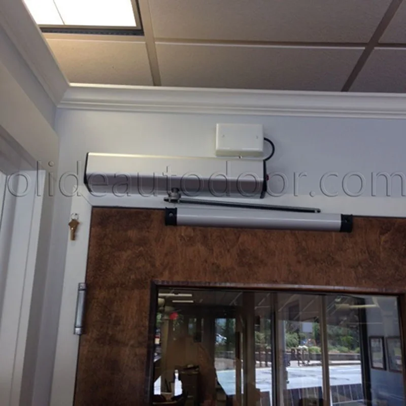 Electric Swing Door with Sliding Arm with DC 12V Brushless Motor ...