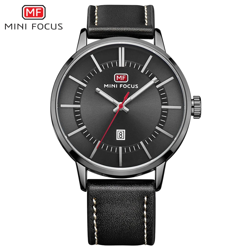 ORIGINAL MINI FOCUS Leather Sport Gofuly 2018 New Luxury Watch Fashion ...
