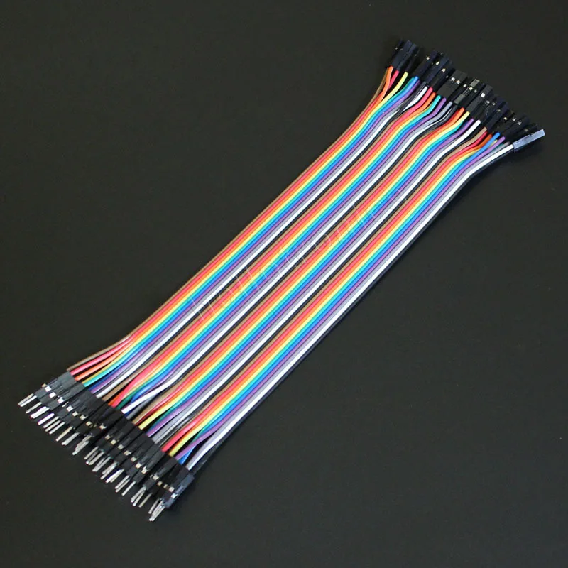 Hellotronics Premium 200mm 40 Pins Male Female Splittable Breadboard M ...