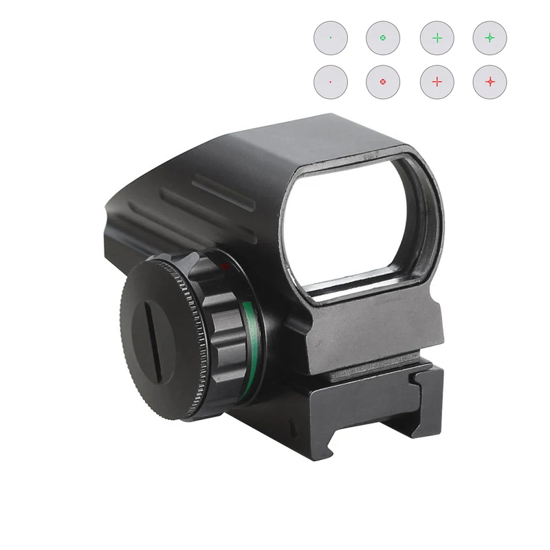 1X22X33 Holographic Red and Green Dot Tactical Reflex 4 Reticle ...