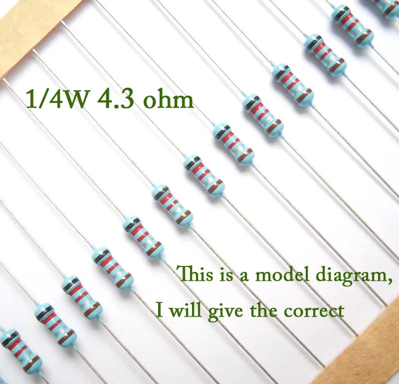 WACH277CW79R 1/4w 4.3 ohm 4R3 4r3 ohm 0.25w 100% original new Fixed ...