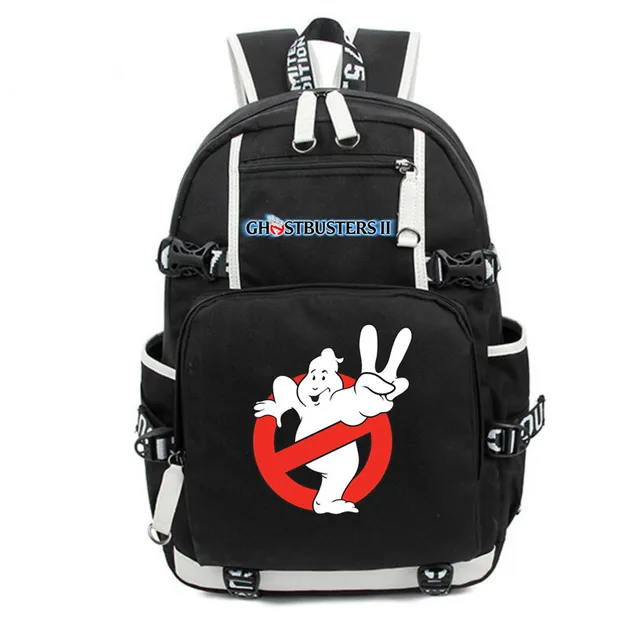 Children's Ghostbusters Backpack Canvas School Bags large capacity ...
