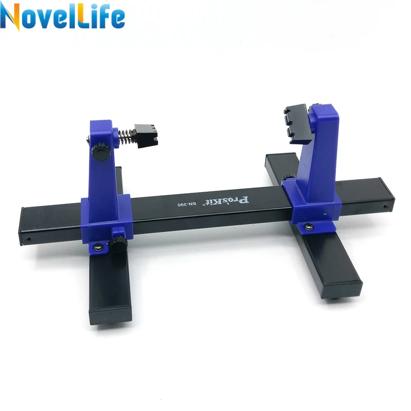 סטי כלי יד - SN-390 PCB Holder Printed Circuit Board Jig Fixture Soldering Assembly Stand Clamp ...