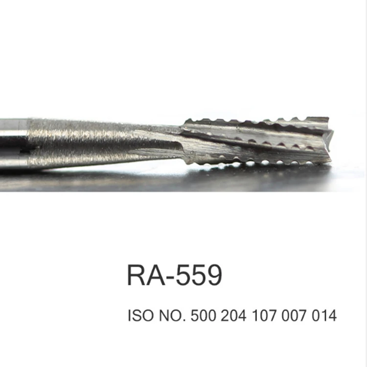 5pcs Dental RA Fissure bur dental Lab Tungsten Steel Carbide Burs RA ...