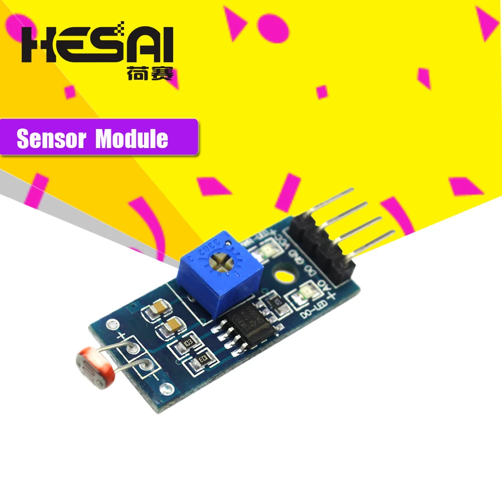 Lm393 Optical Sensitive Resistance Light Detection Photosensitive