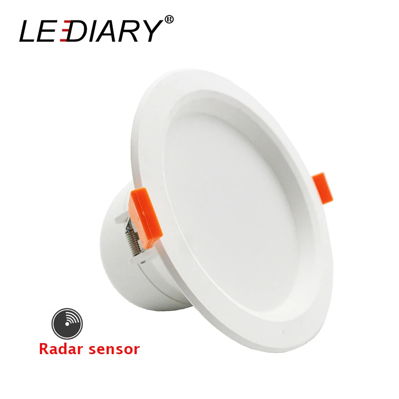 LEDIARY Intelligent Radar Sensor Spot LED Downlights 6W 12W 110 240V ...