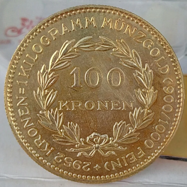 Italy 1924 100 Kronen Gold Copy Coins|coin coins|coin goldcoin copy ...