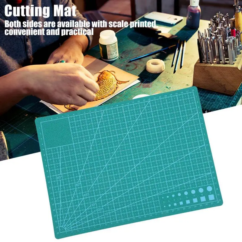 A4 Durable PVC Cutting Mat Self Healing Handmade DIY Carving Tool Cut ...