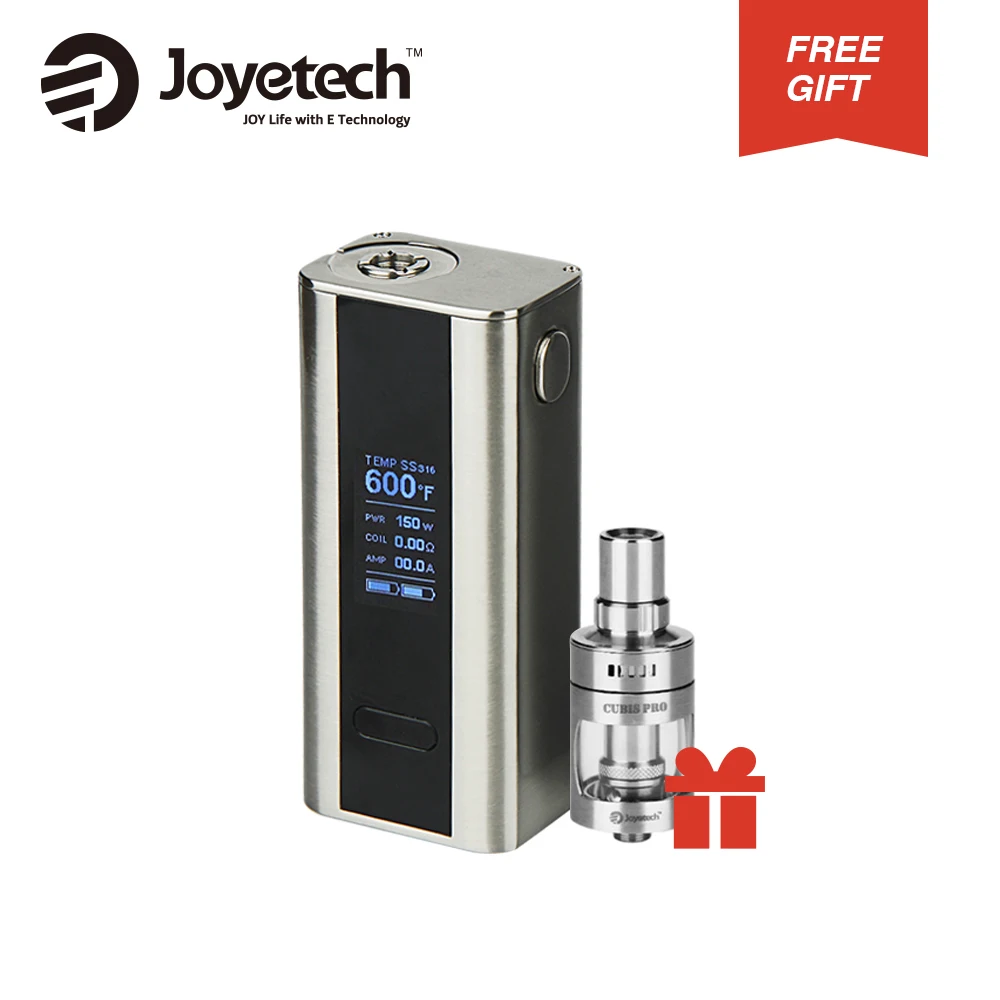 Aliexpress.com : Buy Original 150W Joyetech Cuboid TC Kit with 4ml ...
