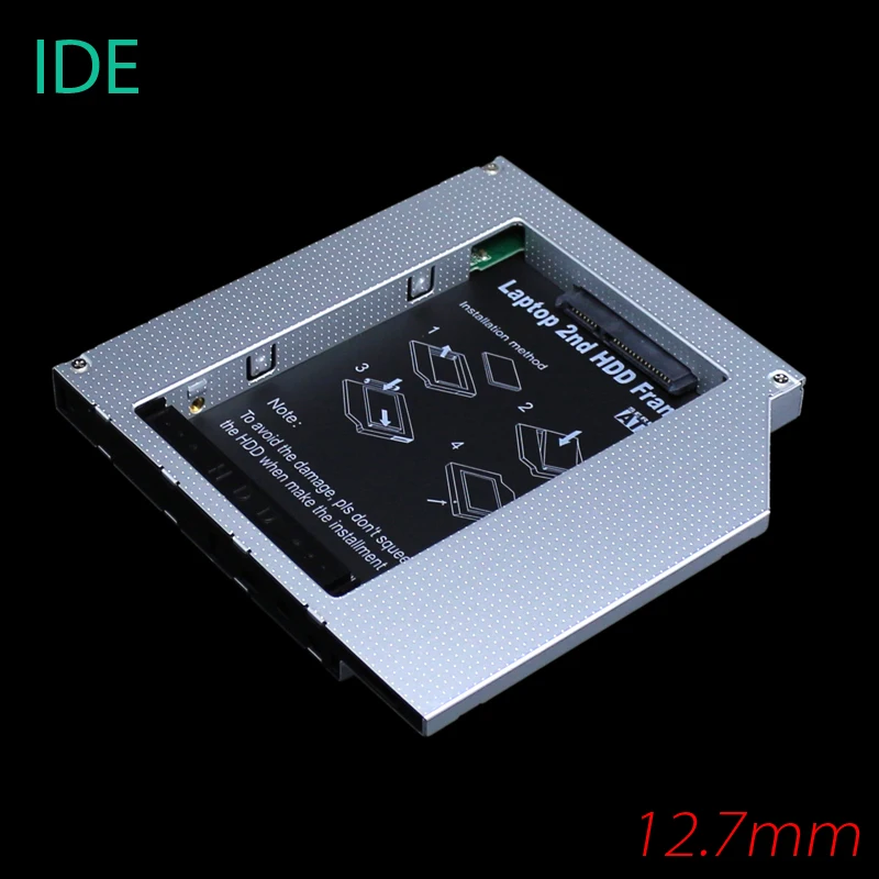 [Free Shipping] High Quality Aluminum 12.7mm IDE to SATA Second HDD ...