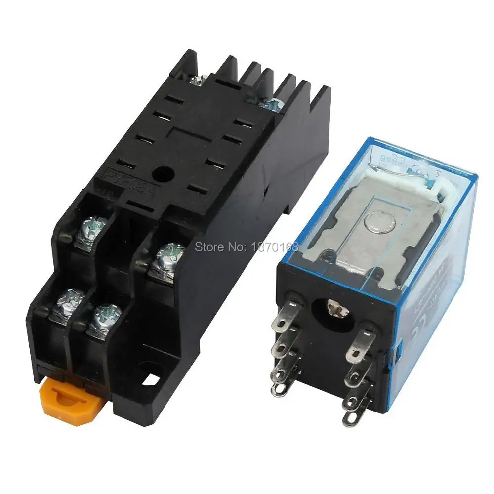 MY2 MY2N MY2NJ Relays' DIN Rail Relay Socket Base, 55% OFF