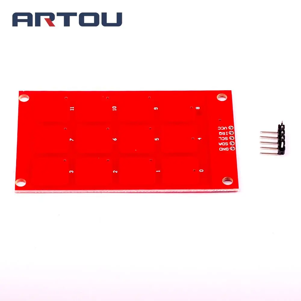 Mpr121 Capacitive Touch Sensor Module Inductive Button Keys Keyboard Sensor Module In Integrated 7258
