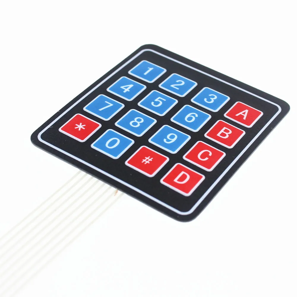 Buy 15pcs Lot Smart Electronics 4 4 4x4 Matrix Array Keyboard 16 Key Membrane