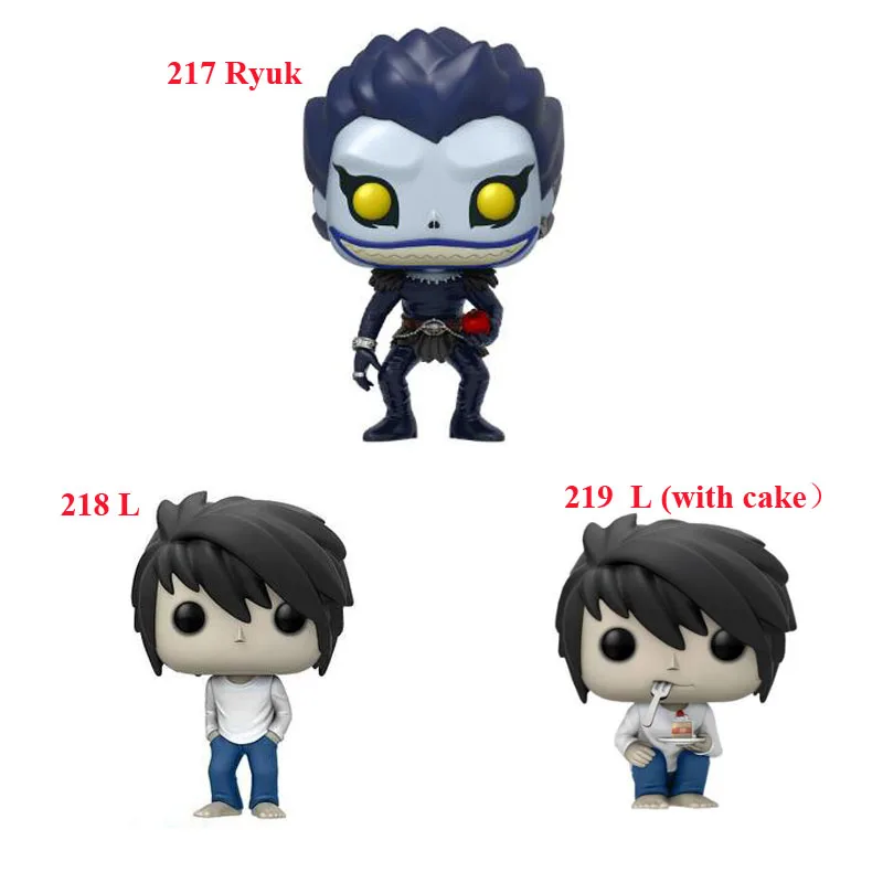 Funko Animation Death Note Ryuk #217 L #218 L With Cake, 52% OFF