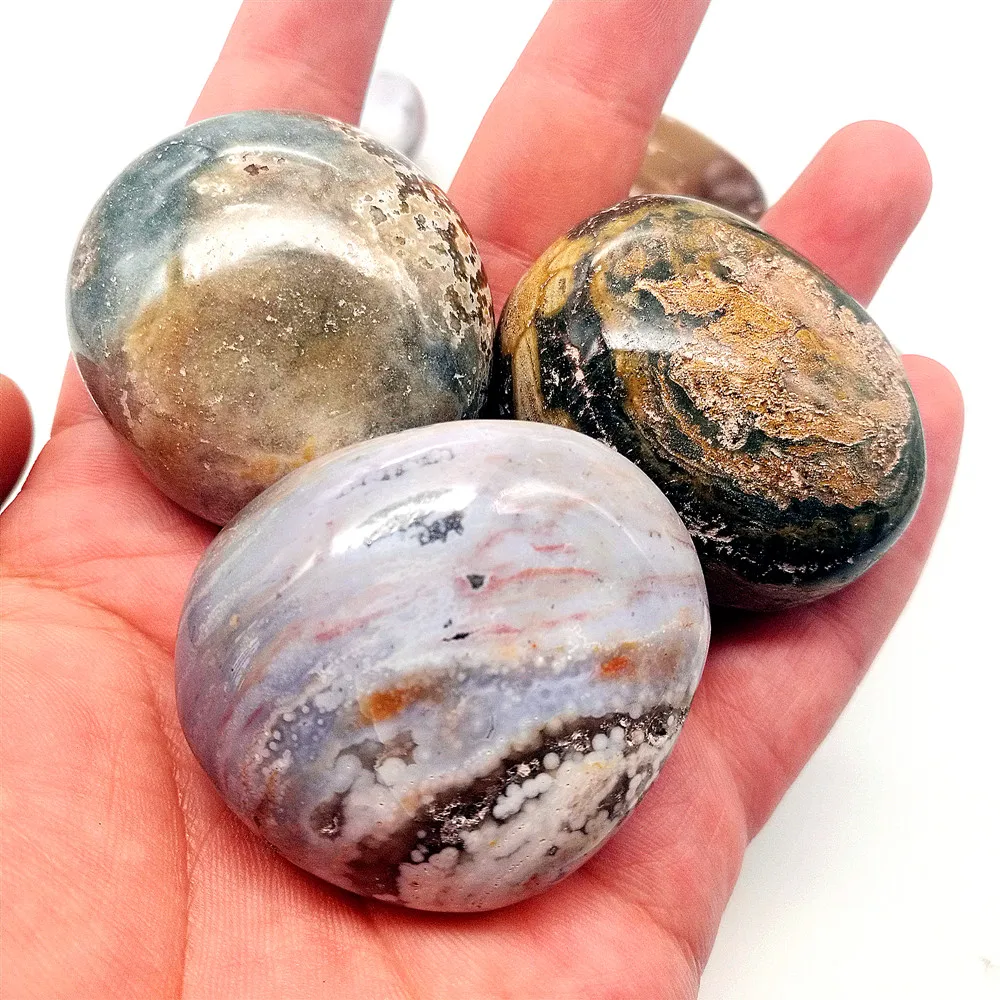 Home & Living Home Décor Rocks and Minerals Mineral Chakra Stones Ocean ...