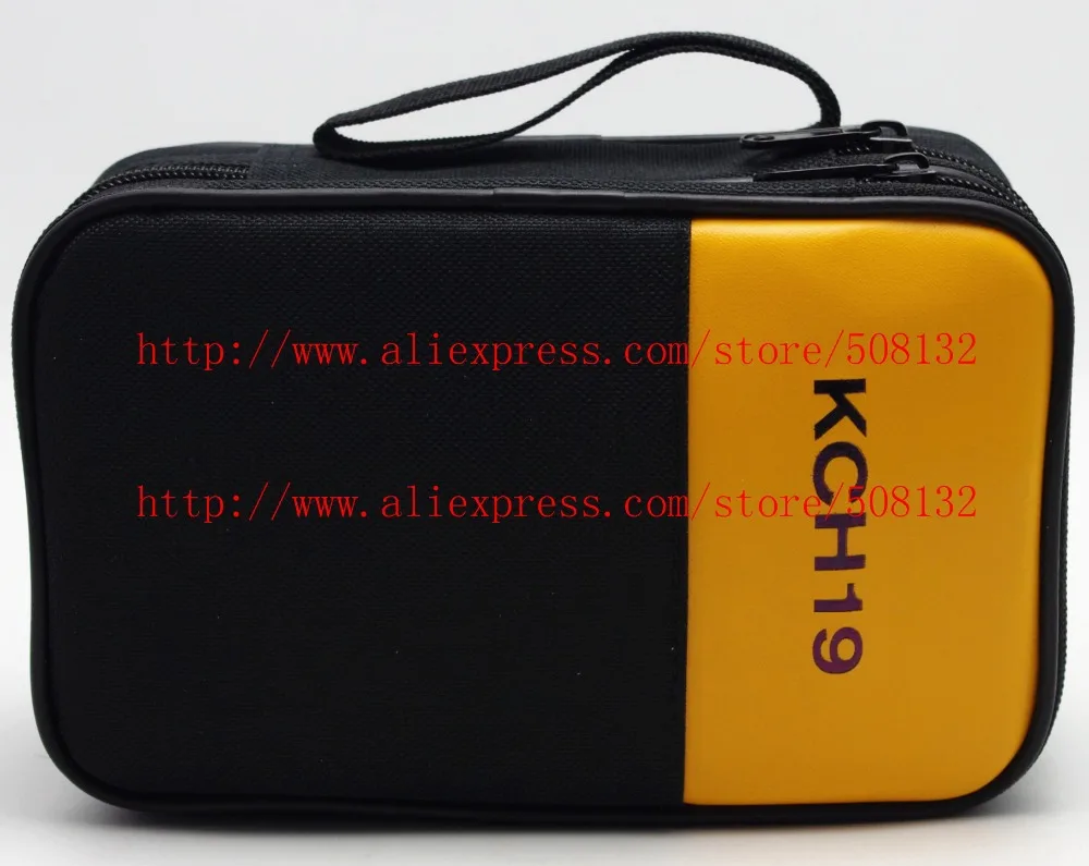 KCH19 Double Layer Zipper Carrying Case / Bag use for HIOKI SANWA UNI T ...