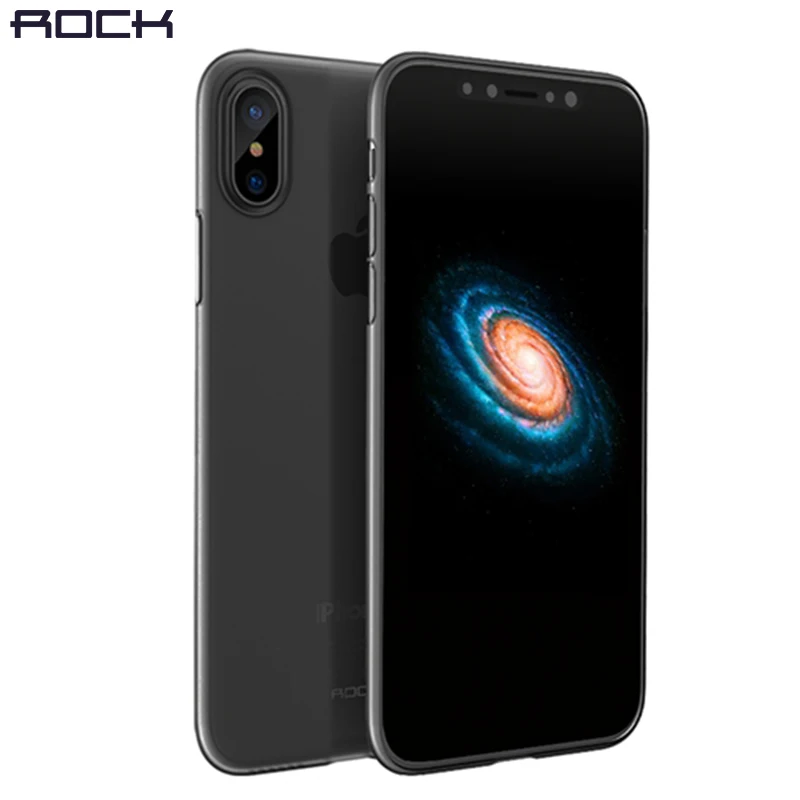 Slim 0.45mm Case for iPhone X, Comfortable feel touch back cover case ...